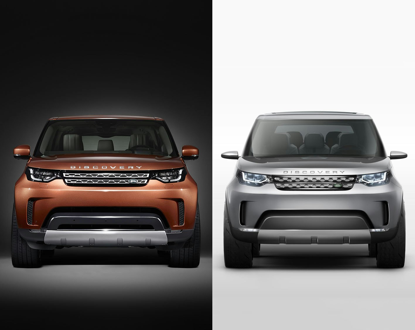 Se hvor meget den nye Land Rover Discovery ligner konceptbilen fra 2014 ...