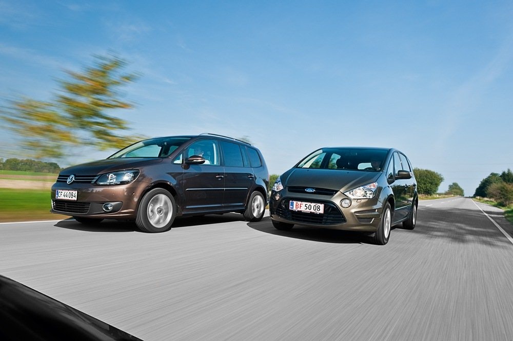 Test: Ford S-Max vs. VW Touran | bilmagasinet.dk