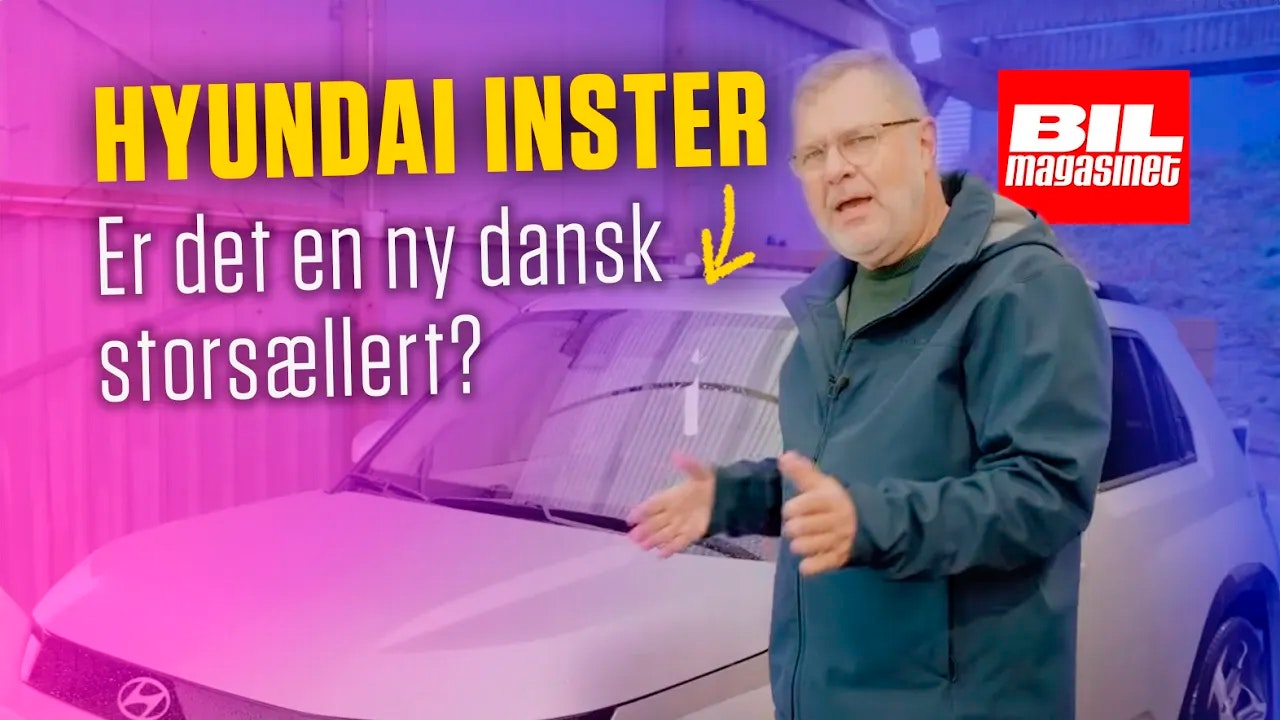 Hyundai Inster: Første videotest af rummelige microbil | bilmagasinet.dk