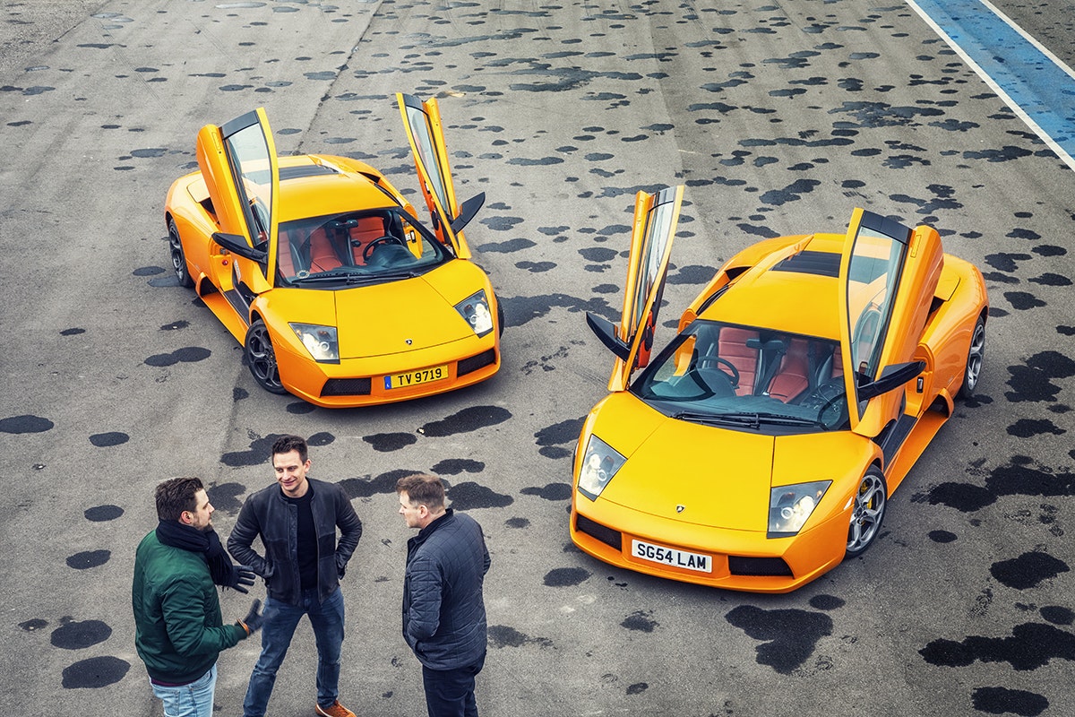 Bo og Simon's Lamborghini'er har tilsammen kørt over 500.000 km ...