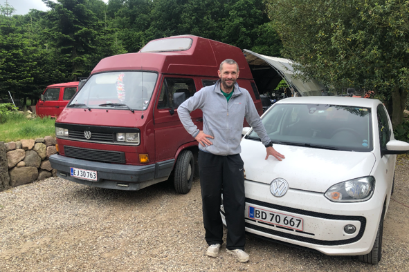 Sune har kørt utroligt langt i sin mikrobil: “Jeg ved ikke, om det er ...