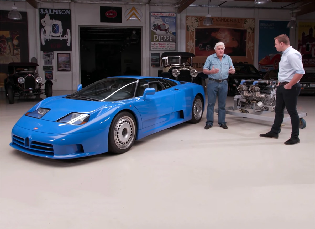 Danske Steffan besøger Jay Leno med EB110 | bilmagasinet.dk