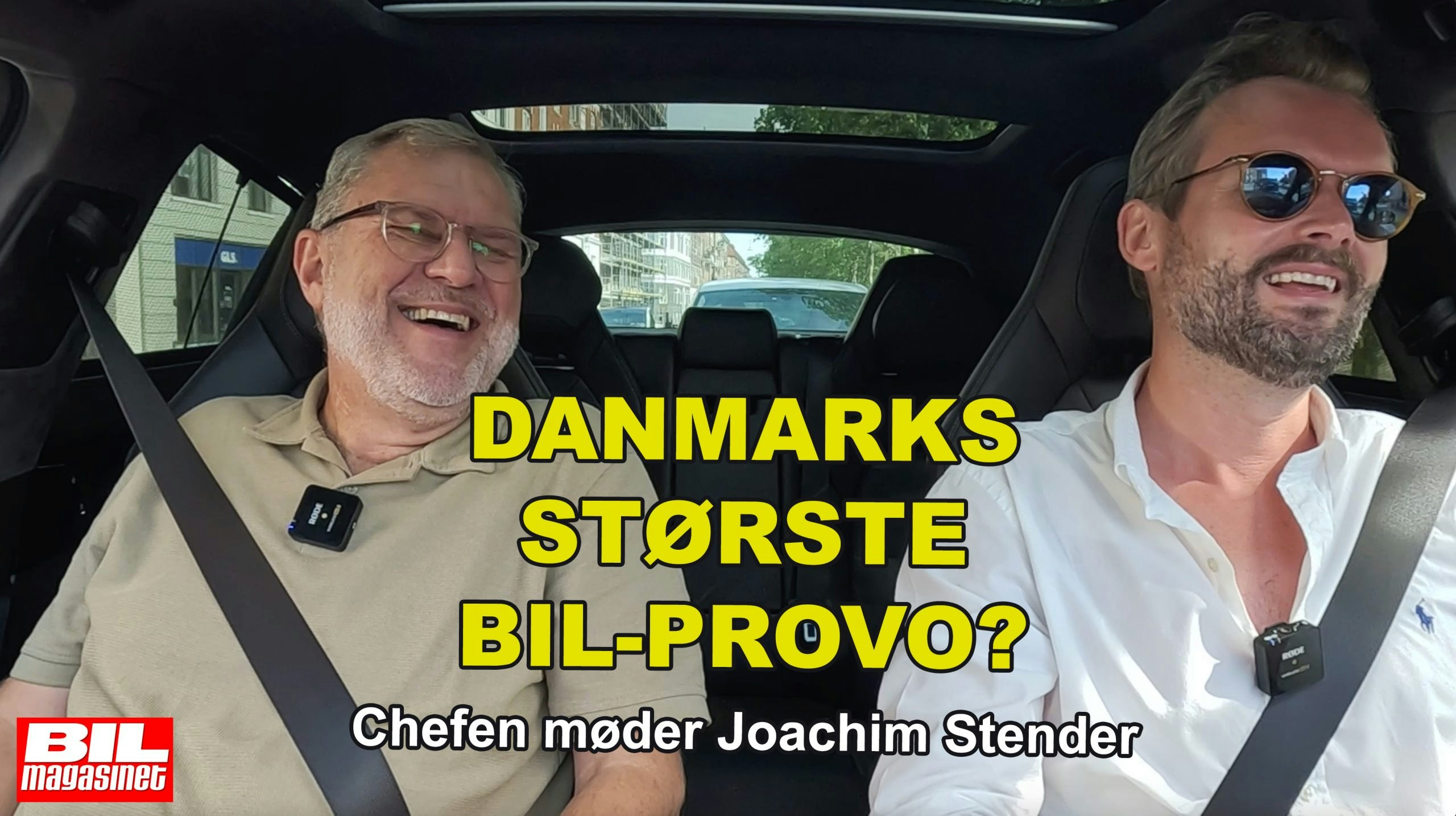 Bil Magasinet kører Porsche Panamera med Joachim Kay Stender ...