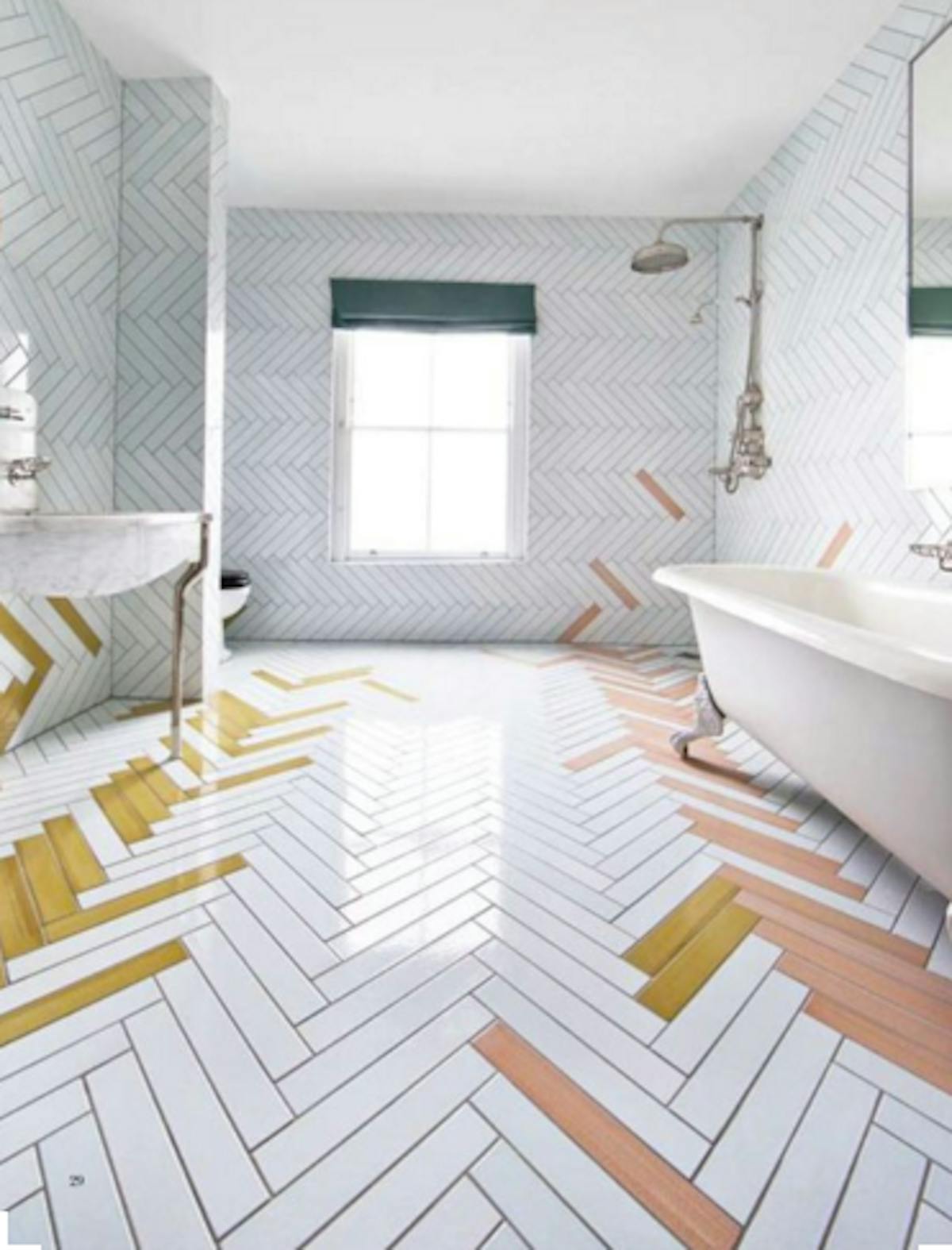 Hvide fliser på badeværelset | Flotte badeværelser med fliser | bobedre.dk