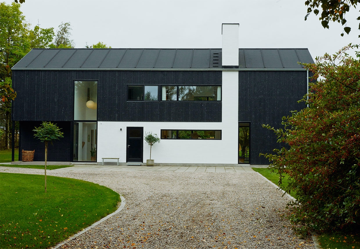 Arkitekttegnet hus | Den sorte lade i skoven | bobedre.dk