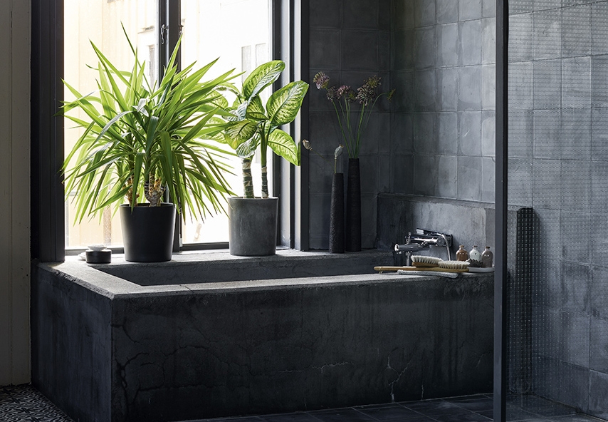 Skønt badeværelse i en villa i Holstebro | bobedre.dk