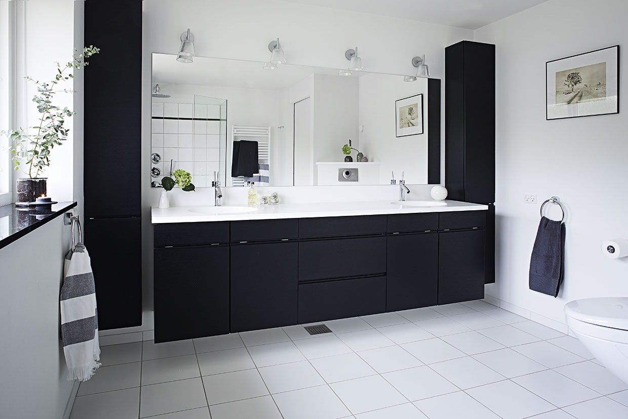 Badeværelse | Bad med tre funktioner samlet i ét rum | bobedre.dk