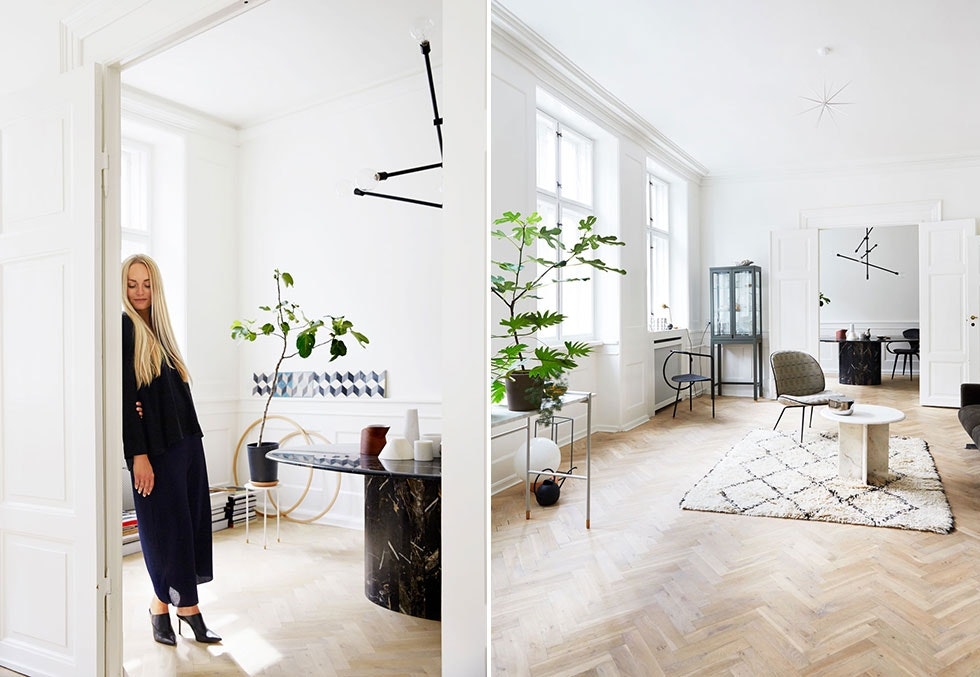 Lys leilighet med edgy detaljer | bo-bedre.no