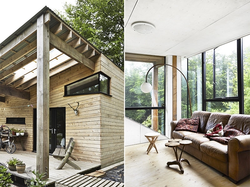 Skogvokterens trehus | bo-bedre.no