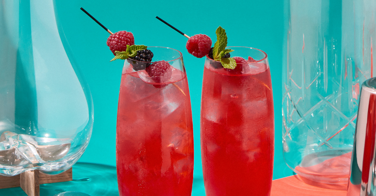 Berry Fizz: En fruktig drink med sommerens bær | bo-bedre.no