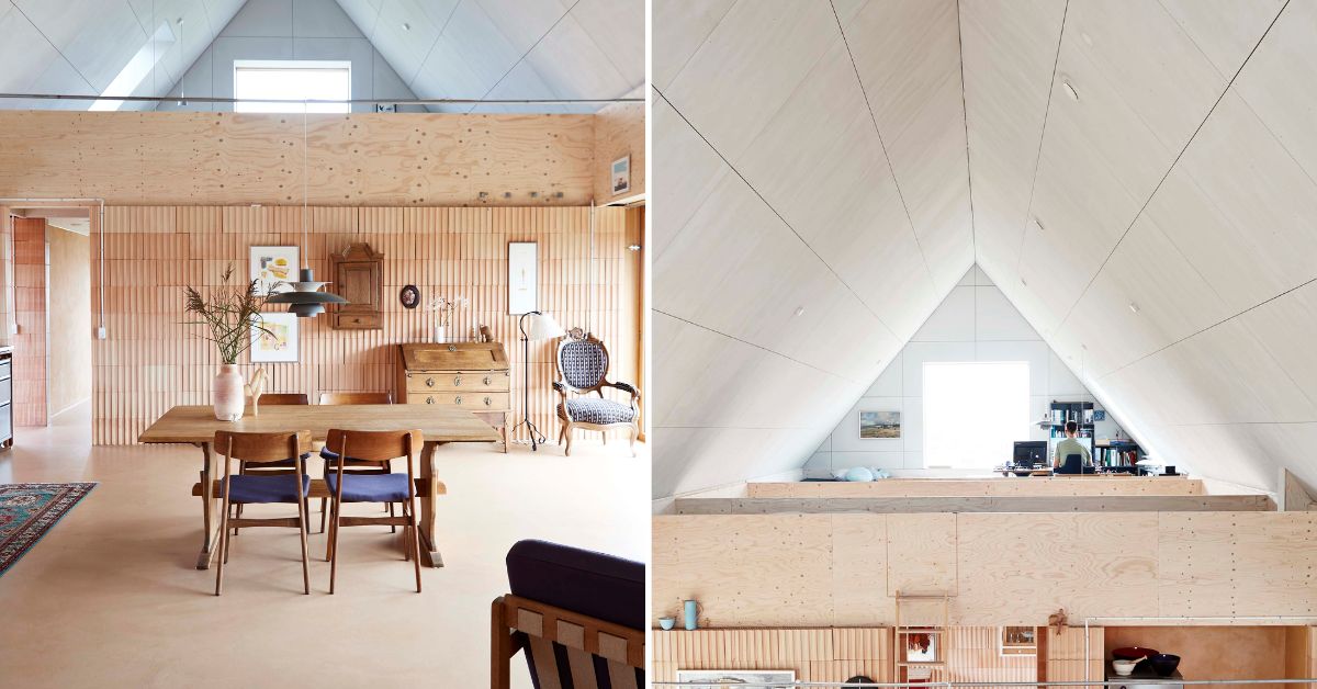 Dette arkitekttegnede huset har en hems helt utenom det vanlige | Bo ...