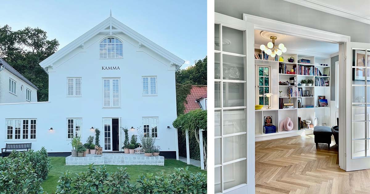 Søren og Rasmus har forvandlet et nedslidt hus til den rene luksus | bobedre.dk