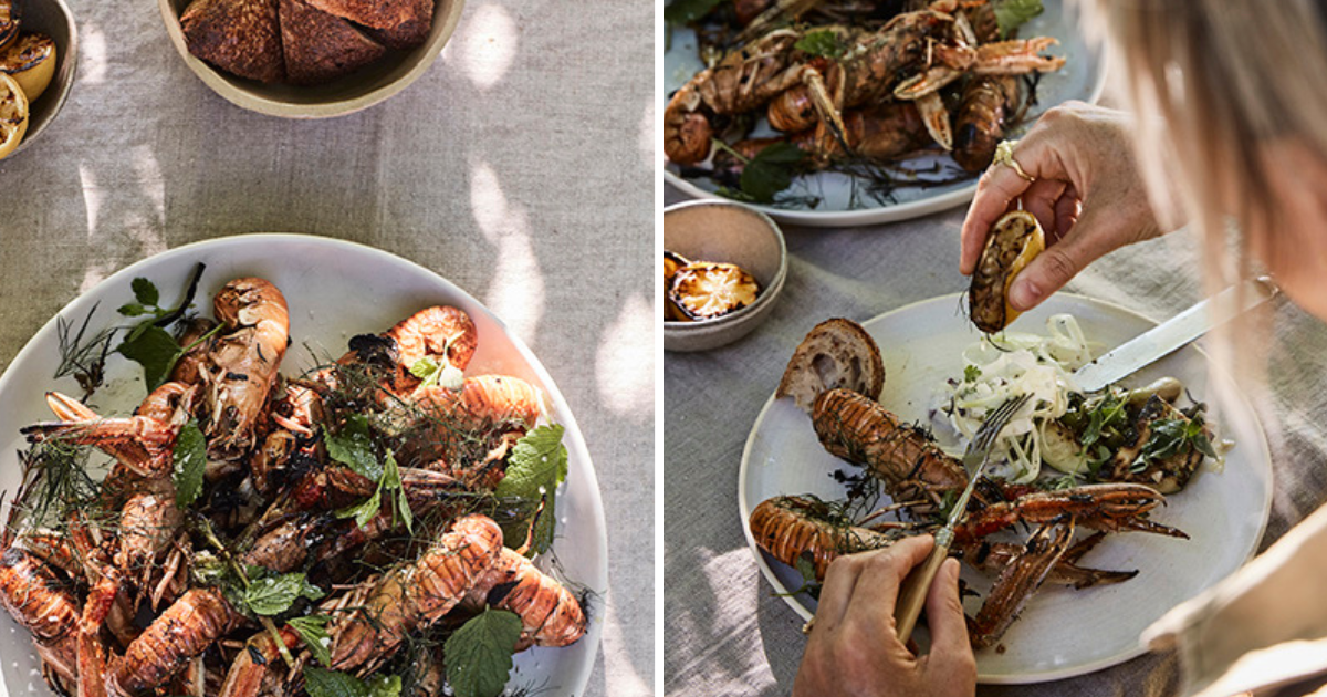 Jomfruhummer på grill: den bedste opskrift | bobedre.dk