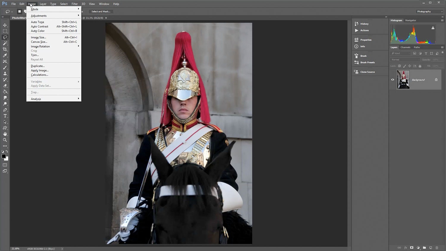 Photoshopin suotimista on moneksi | digi-kuva.fi