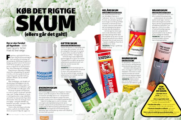 PU-skum: Vælg det rigtige fugeskum | Gør Det Selv