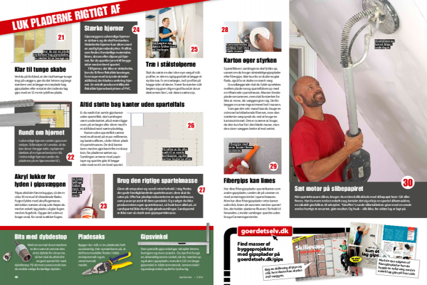 30 mestertips om gips | Gør Det Selv