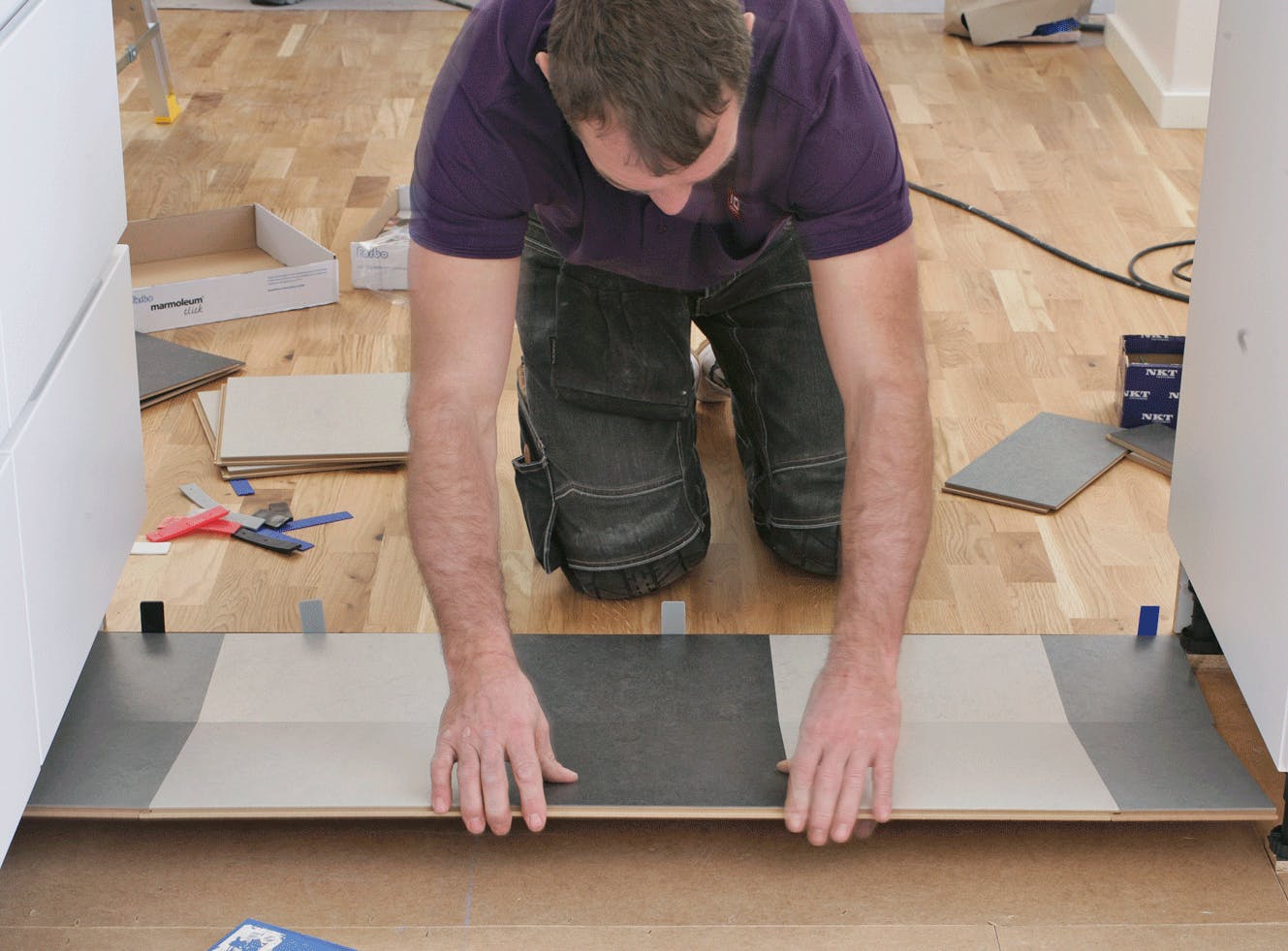 Sådan lægger du et linoleumsgulv
