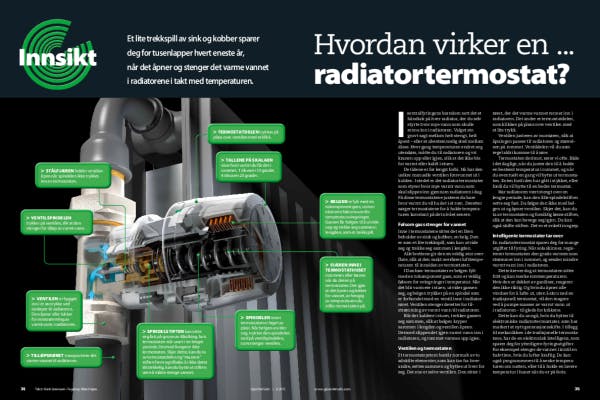Hvordan virker en radiatortermostat | Gjør Det selv