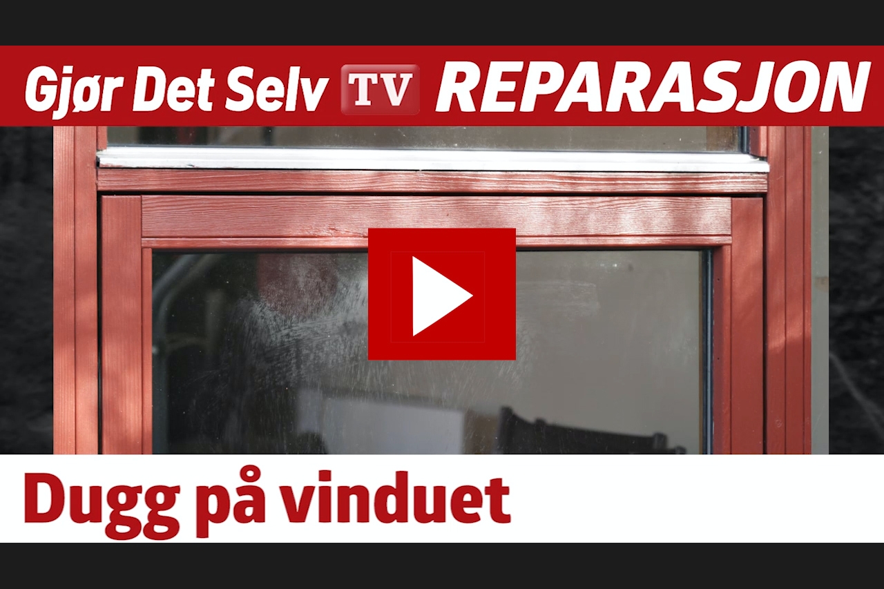 En spalteventil i vinduet fjerner dugg | Gjør Det selv