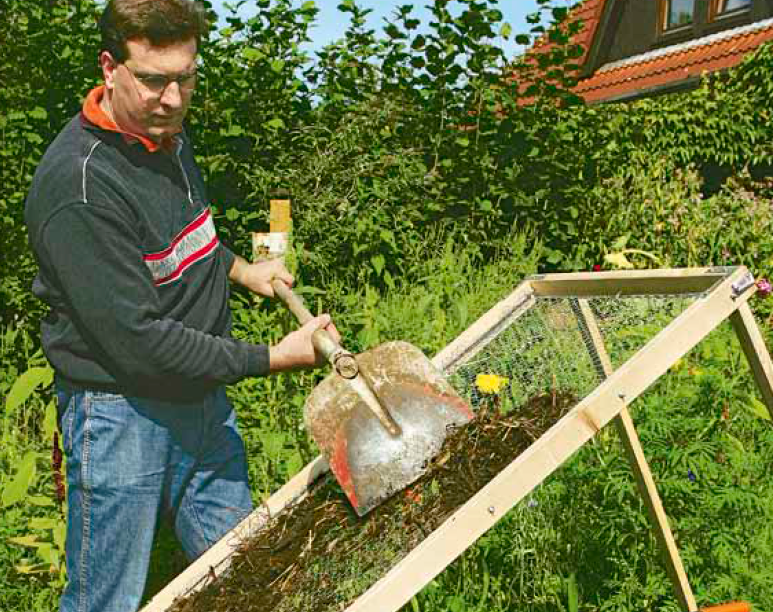 Smart og enkel si giver god kompost | goerdetselv.dk