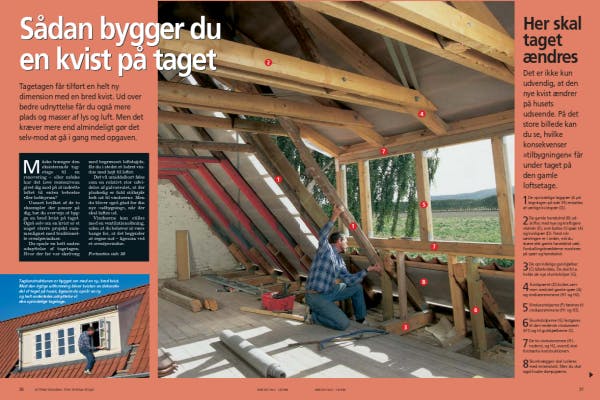 Sådan bygger du en kvist på taget | Gør Det Selv