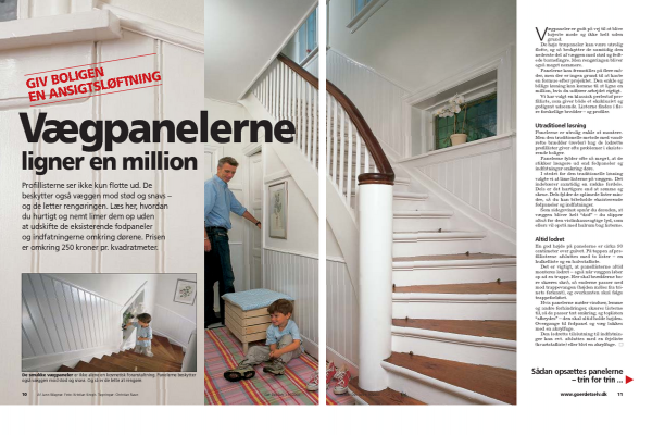 VÆG: Lav flotte høje paneler | Gør Det Selv