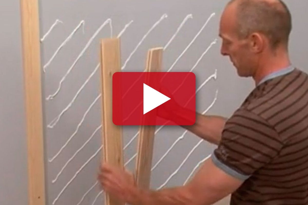 Panel til veggen - slik