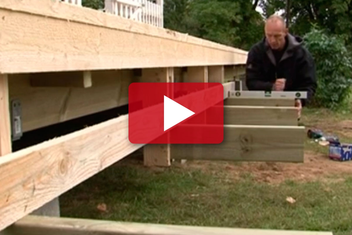 TERASSIN RAKENNUSTAPA: Erittäin helppotekoiset portaat | Tee Itse