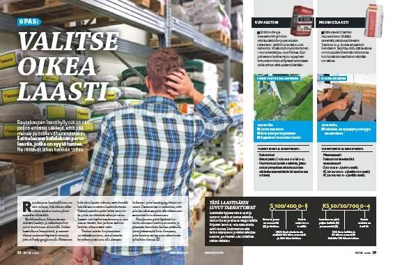 Laasti: Näin valitset oikean laastin | Tee Itse