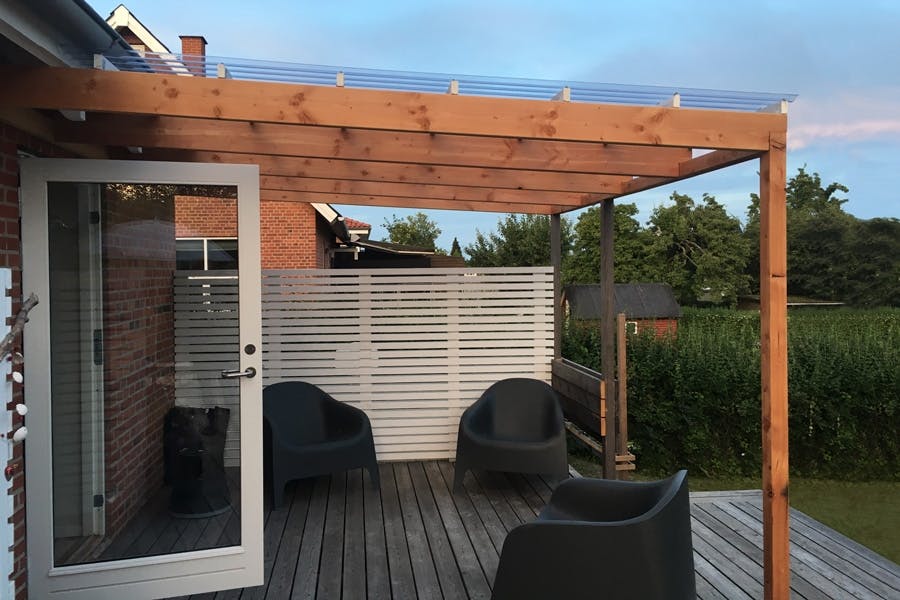 Katettu terassi viikonlopussa | Tee Itse