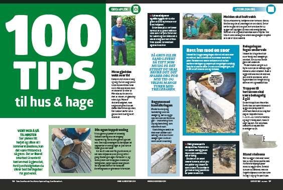 100 tips til hus & hage | Gjør Det Selv
