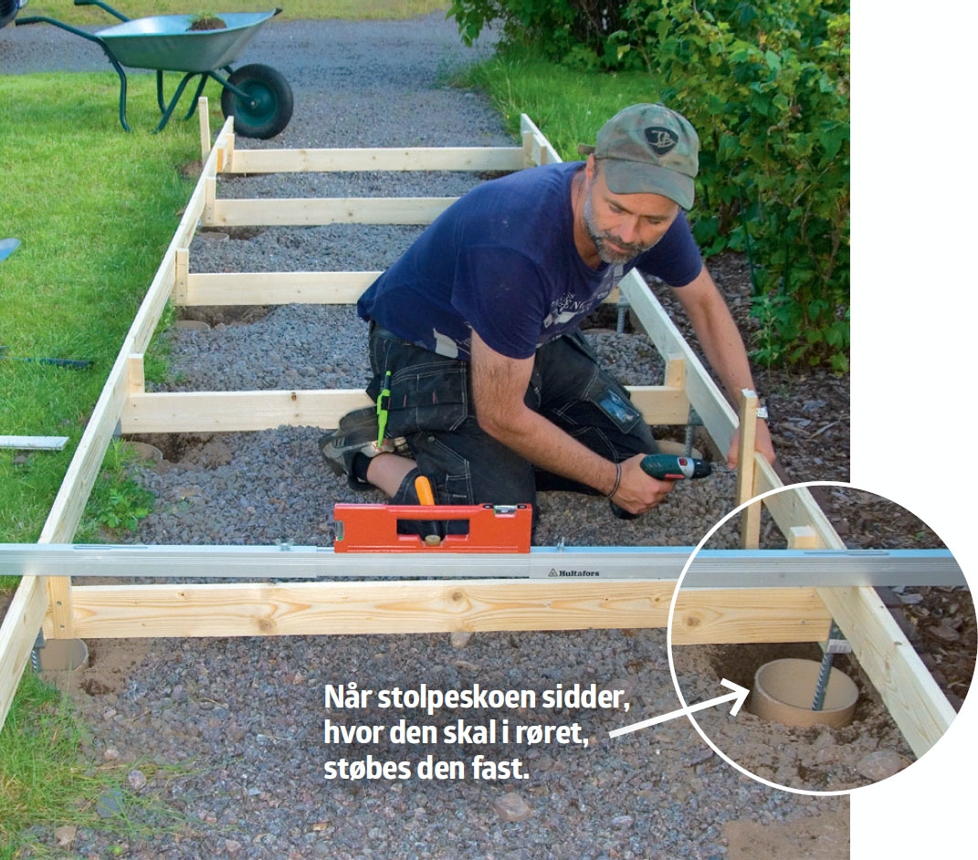 Smart metode til helt præcise stolper | Gør Det Selv