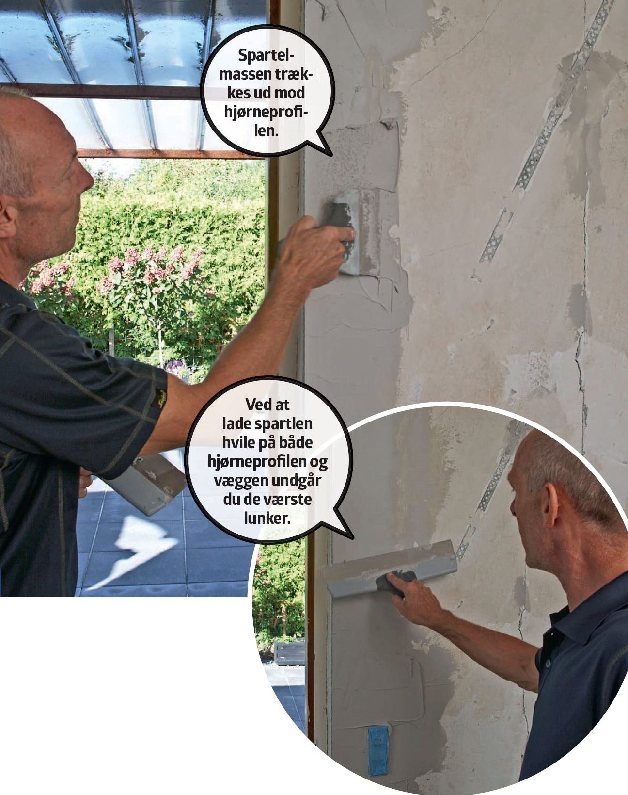 Sådan fuldspartler du en væg | Gør Det Selv