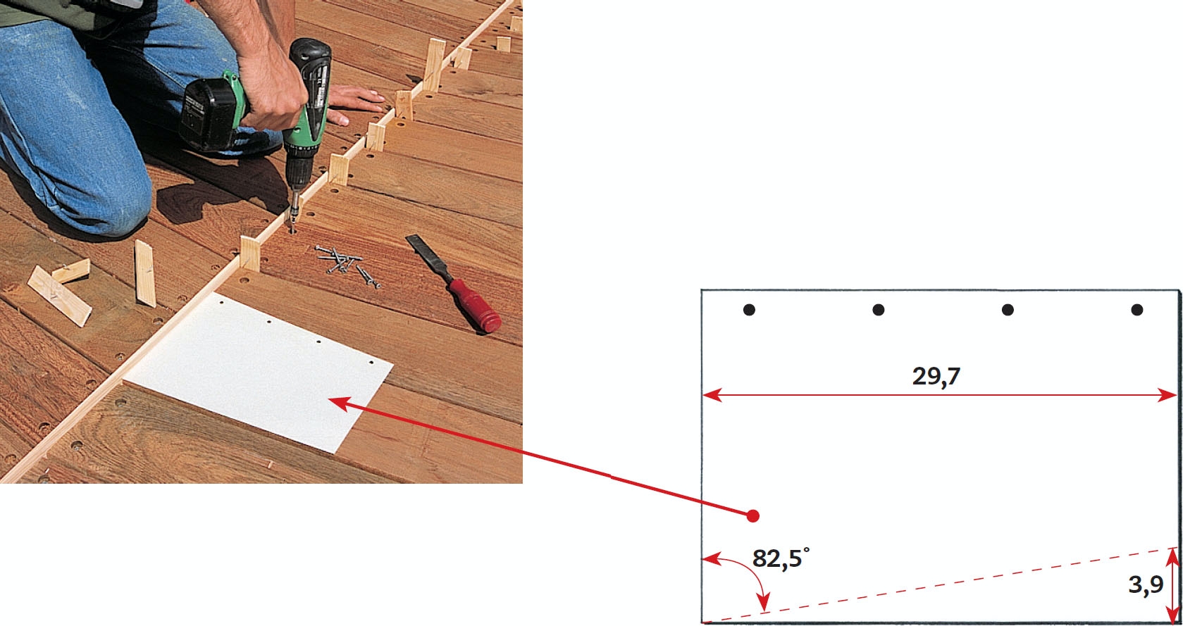 Bygg en rund treterrasse | Gjør Det Selv