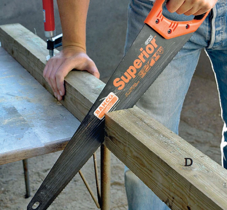 Limma fast staketet på betongmuren - del 2:3 | Gör Det Själv