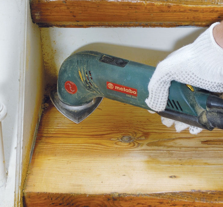 Slipa trappan - den blir som ny | Gör Det Själv