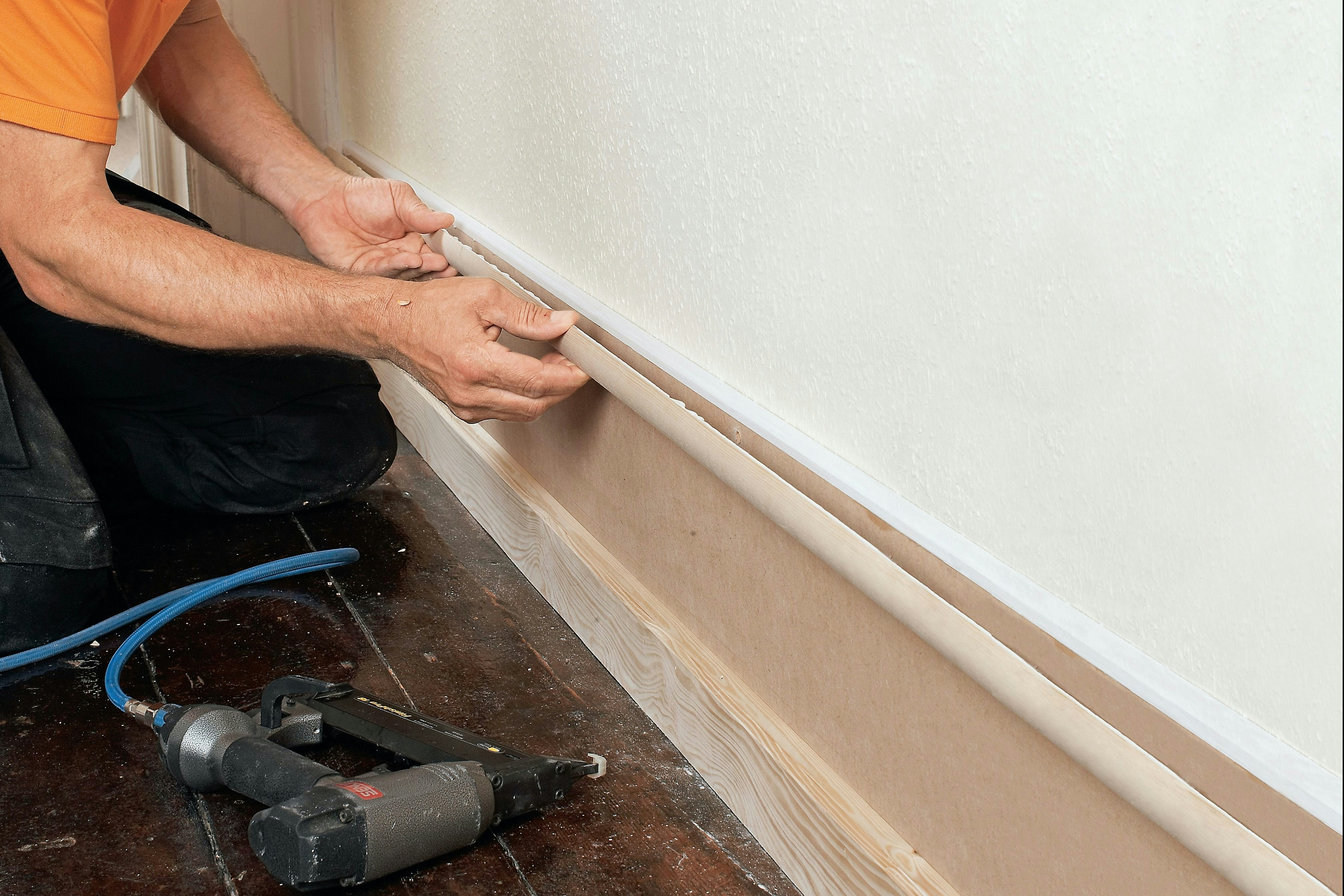 Skapa nya socklar av mdf och lister: Höga socklar | gds.se