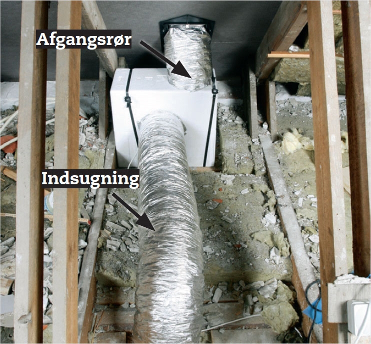 Montering af emhætte med ekstern motor | Gør Det Selv