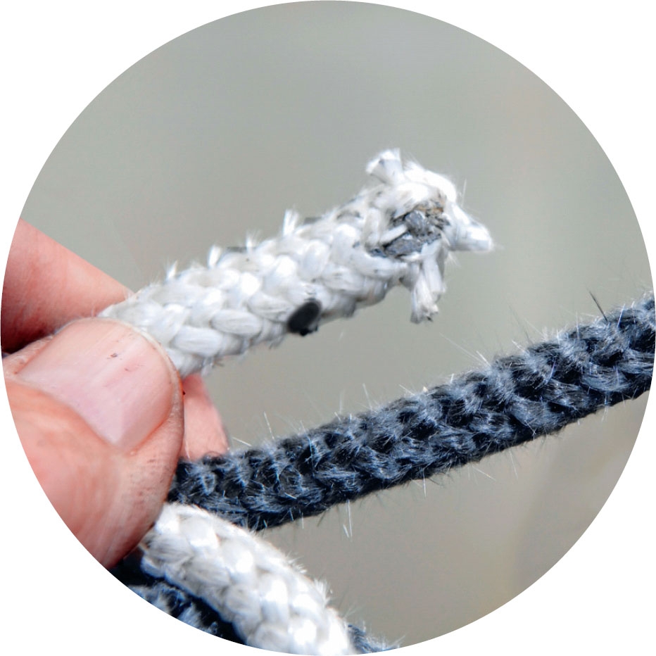 Ny pakning i lågen på brændeovnen | Gør Det Selv