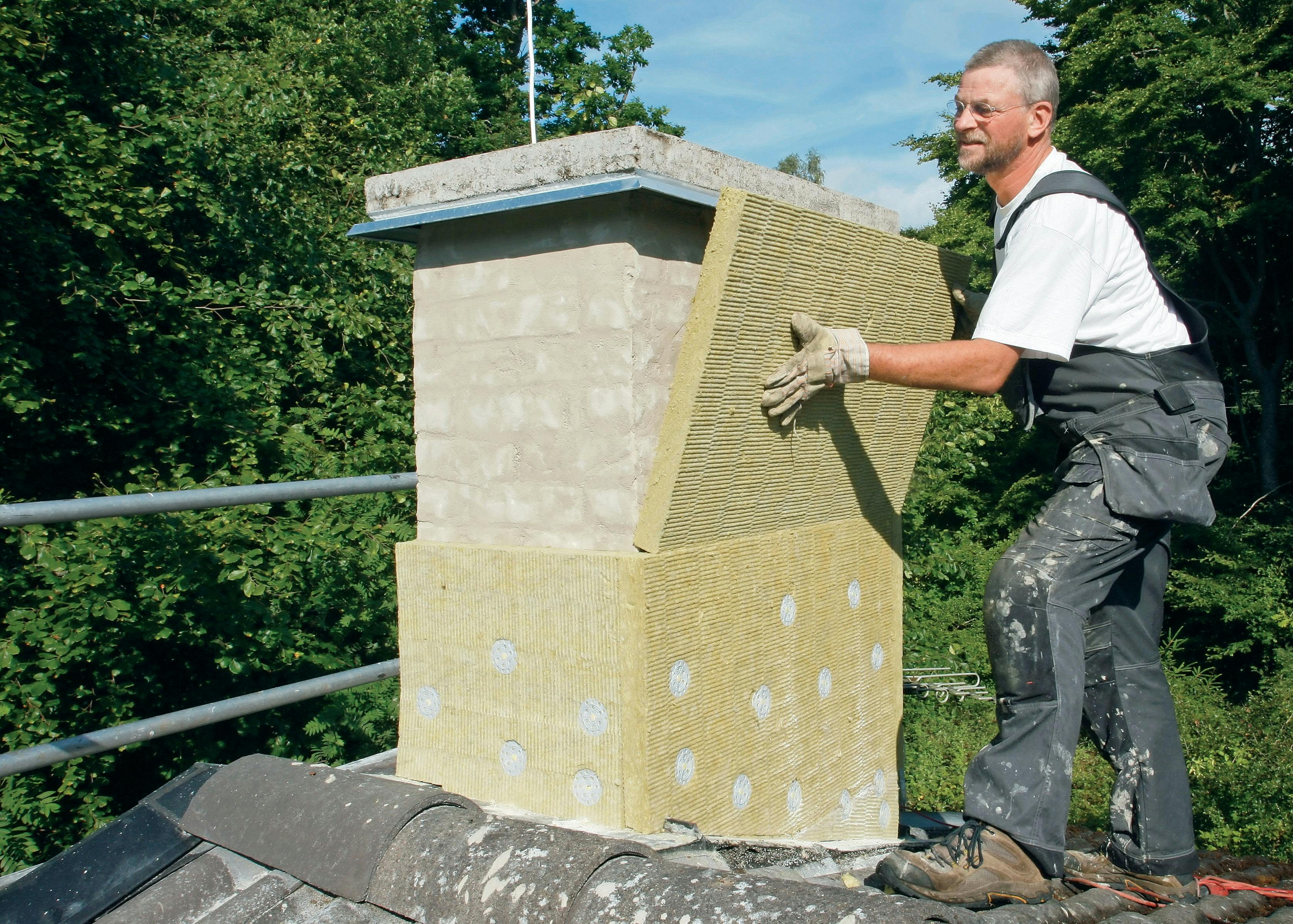 Isoler din skorsten udvendigt | Gør Det Selv