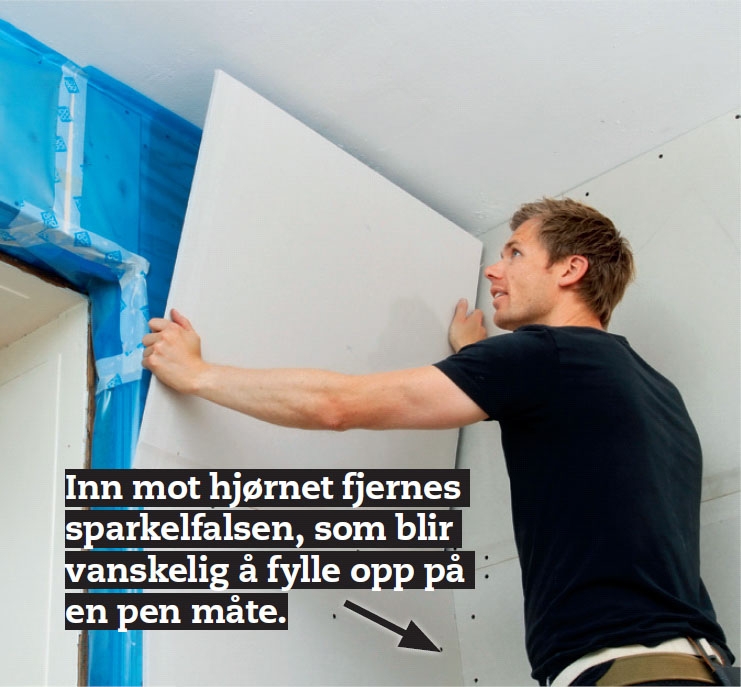 Hold varmen med en gipsvegg du kan skru i | Gjør Det Selv