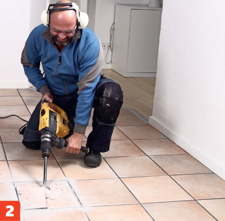 Klinker: Så byter du ut den trasiga golvklinkern | Gör Det Själv