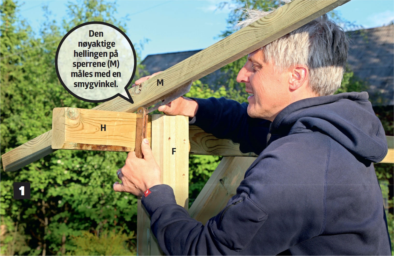 Solid søppelskur med smarte detaljer | Gjør Det Selv