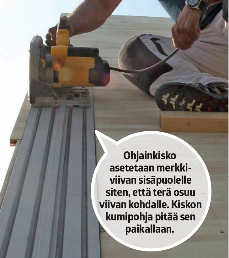 Lisärakennus, osa 5: Aluskate | Tee Itse