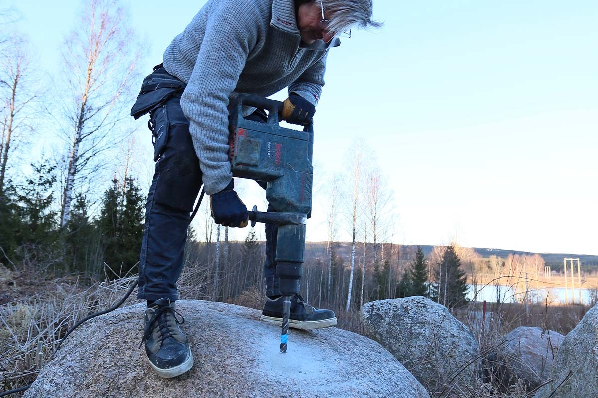 Slik bygger du på fjell | gjoerdetselv.com