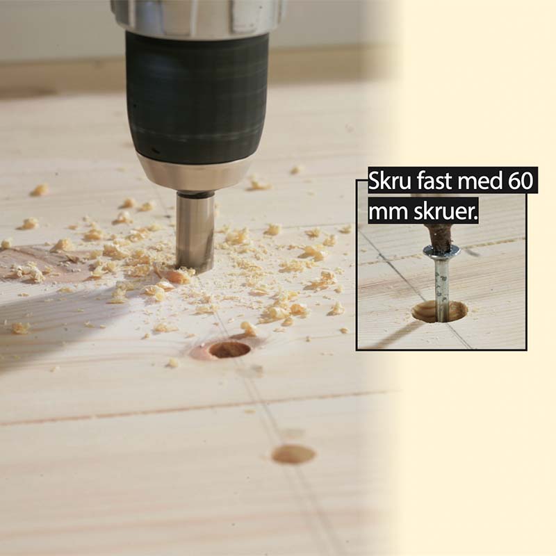 Slik fikser du knirkende gulv | Gjør Det Selv