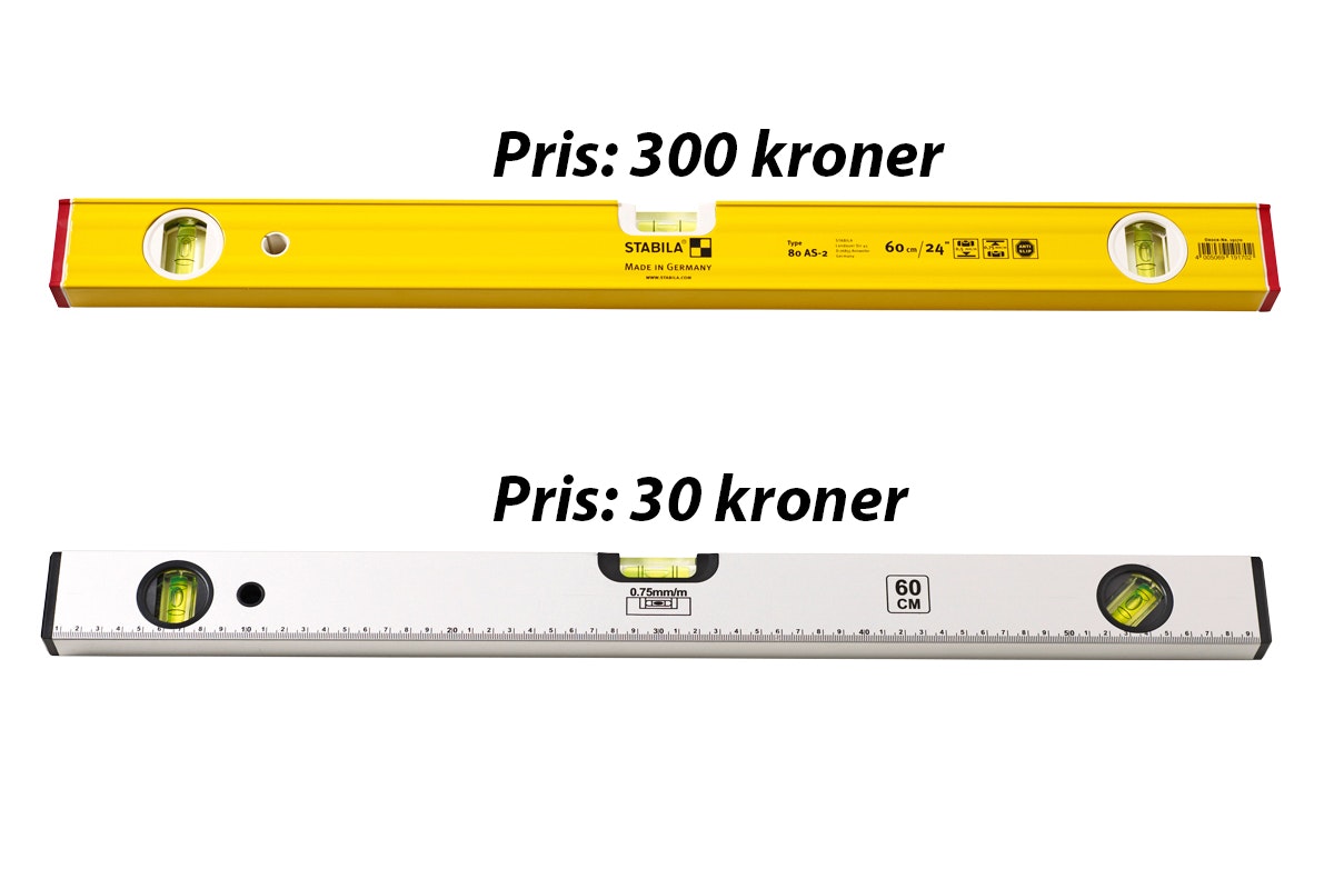 Vaterpas: Prisen er afgørende | goerdetselv.dk
