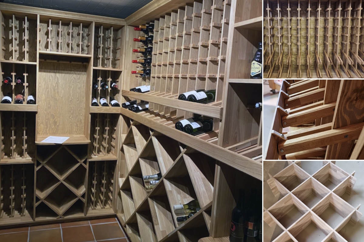 Diy vinreol - Byg selv vinreol i moduler | goerdetselv.dk