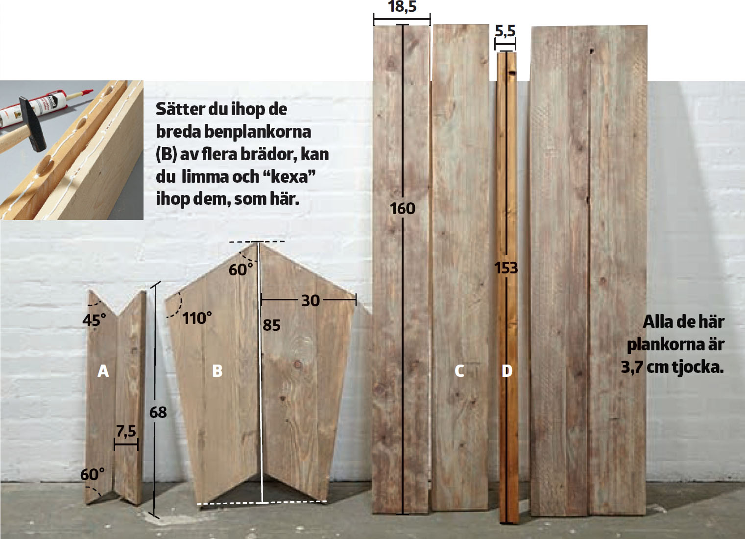 Bygg en läcker, rustik trädgårdsbänk | Gör Det Själv