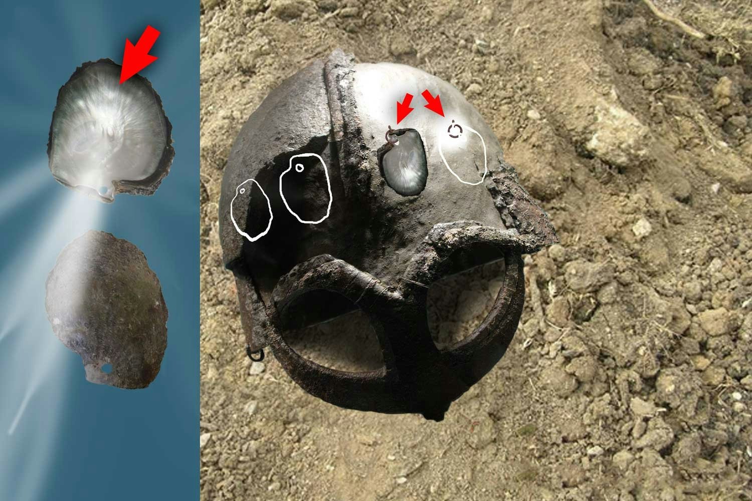 Aprilsnarr: Vikingene hadde perlemor på hjelmene | historienet.no